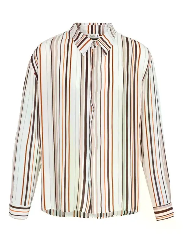 AMIR SLAMA Stripe-patterned Long-sleeve Shirt