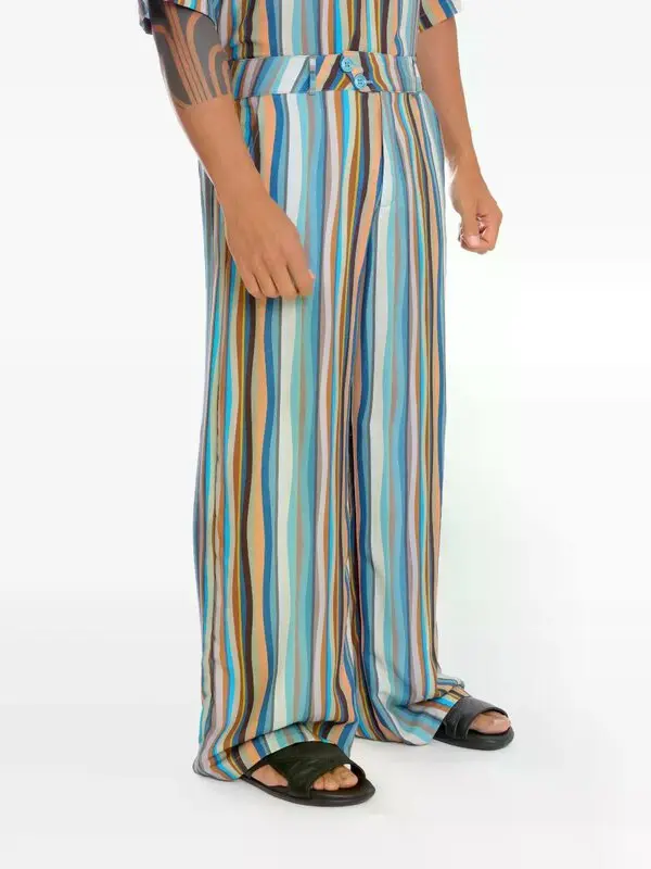 AMIR SLAMA Striped Trousers