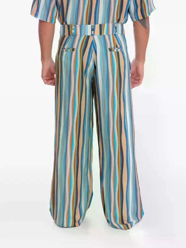 AMIR SLAMA Striped Trousers