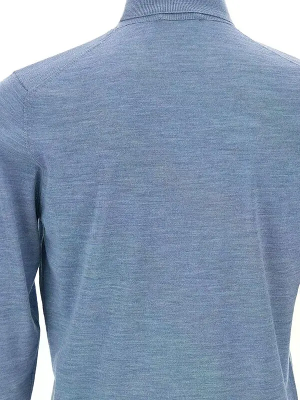 FILIPPO DE LAURENTIIS High-neck Sweater - Blue