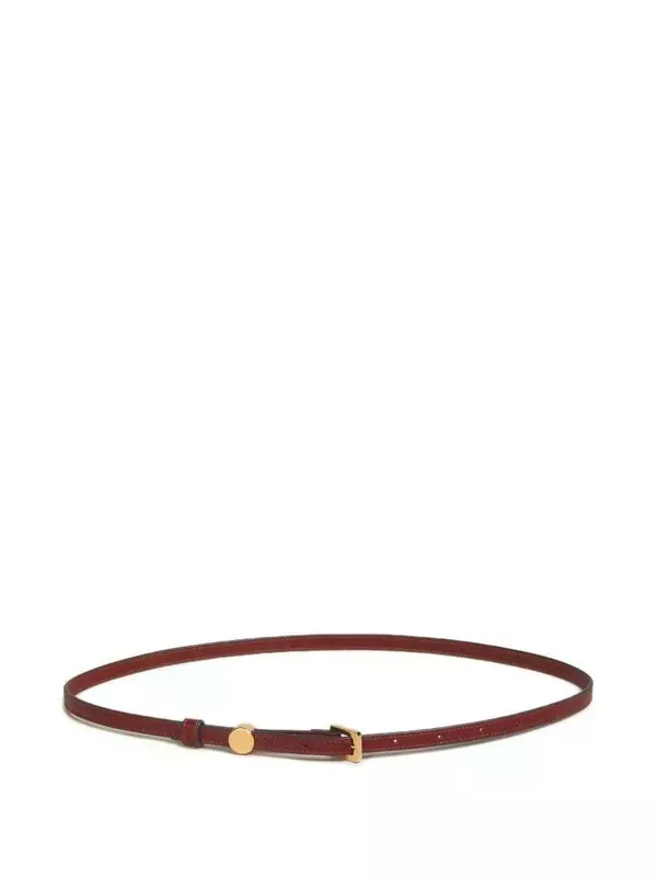 Marni Leather Belt - Red