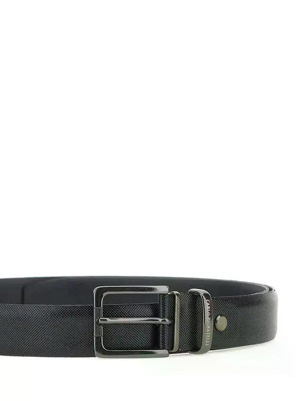 CARLO PIGNATELLI Leather Belt - Black