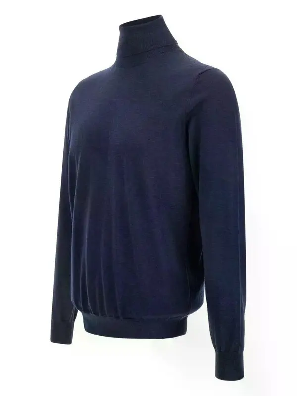 FILIPPO DE LAURENTIIS High-neck Sweater - Blue