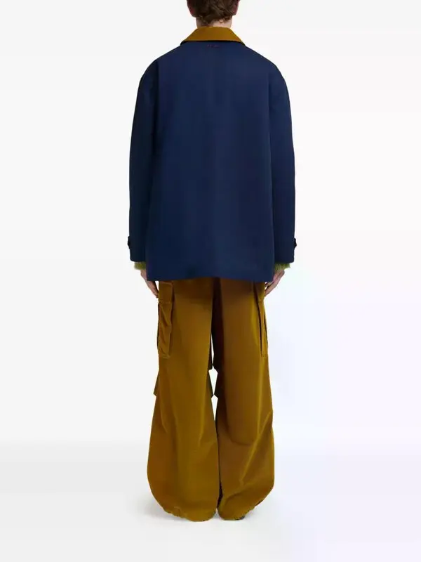 Marni Button-up Coat - Blue