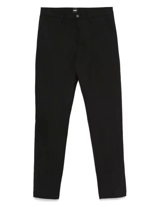BOSS Cotton-blend Pants - Black