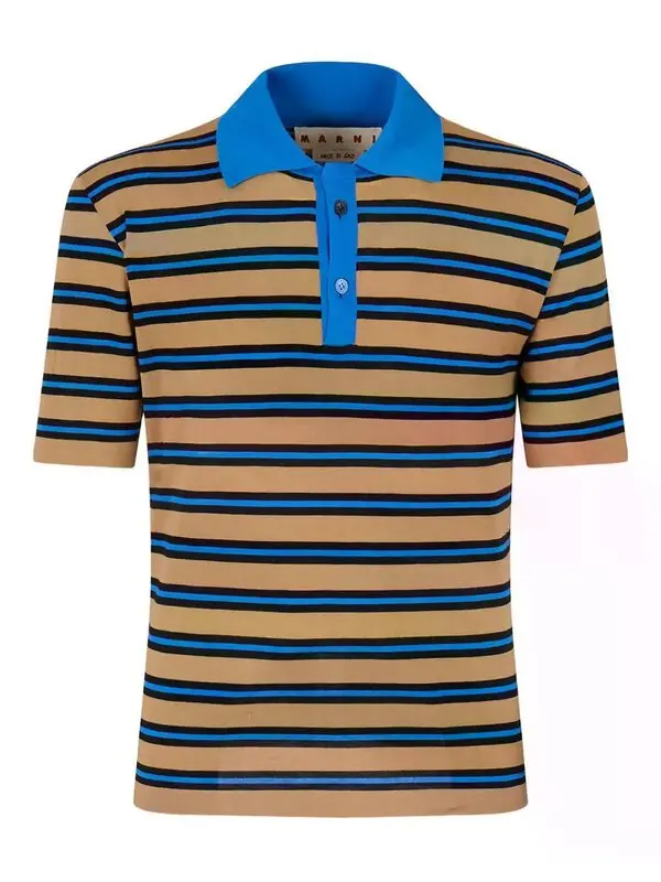 Marni Striped Polo Shirt