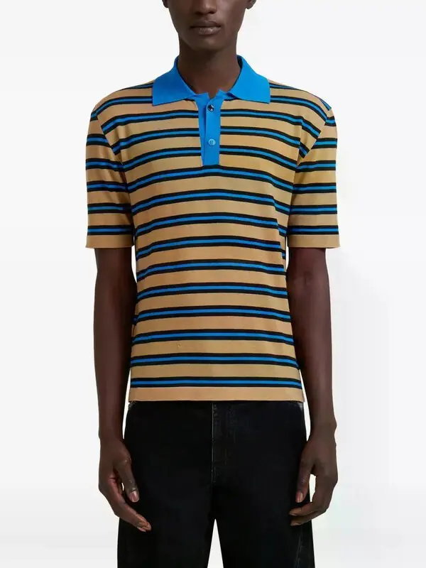 Marni Striped Polo Shirt