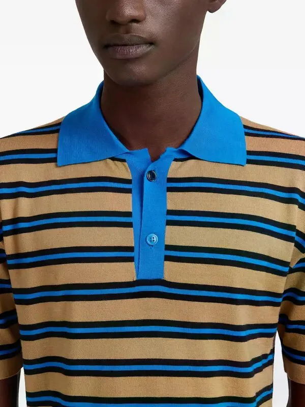 Marni Striped Polo Shirt