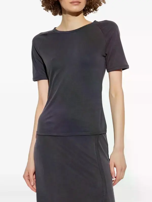 SAMSOE SAMSOE Short-sleeve Fitted Top