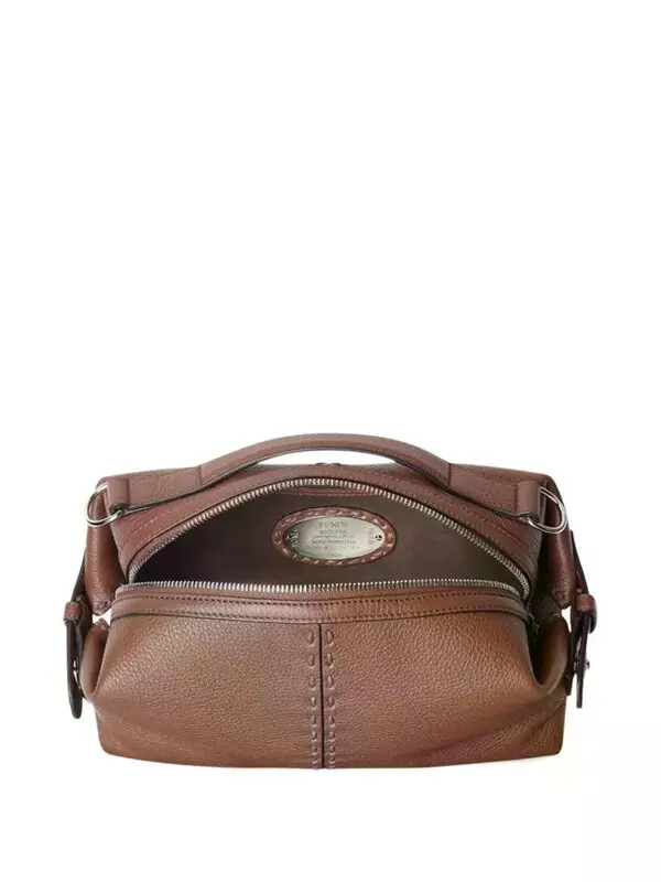 Fendi Leather Shoulder Bag - Brown