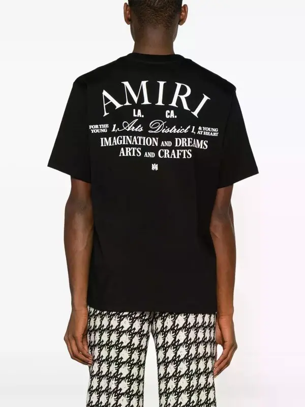 Amiri Logo-print Cotton T-shirt