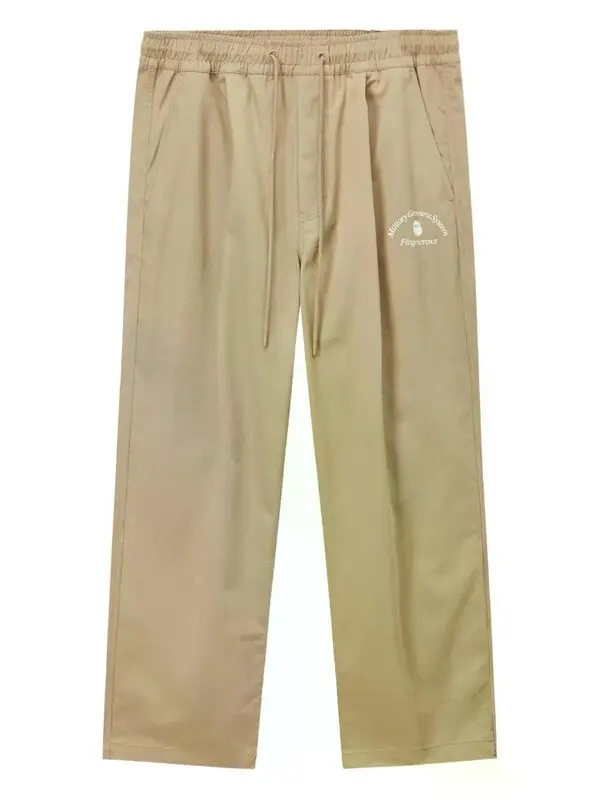 FINGERCROXX Elasticated-waistband Trousers