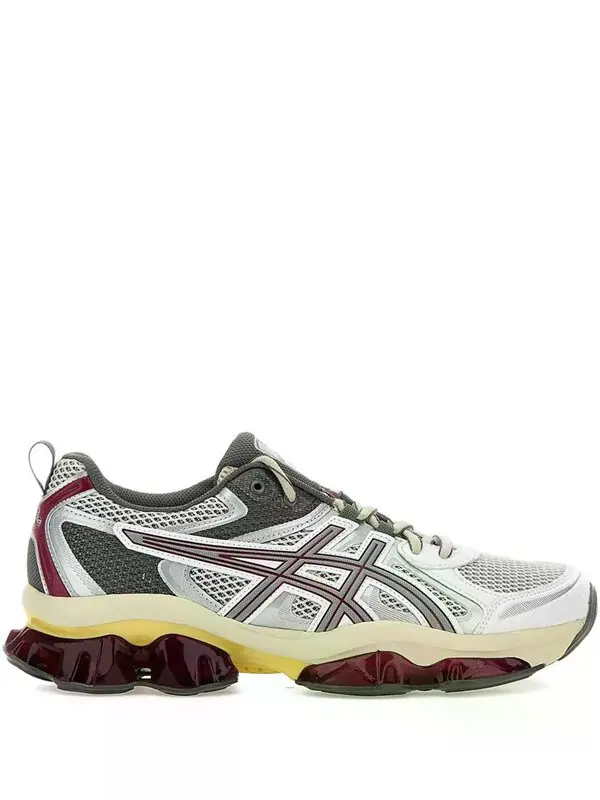 Asics Mesh Panelled Running Sneakers - Grey