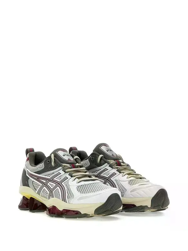 Asics Mesh Panelled Running Sneakers - Grey