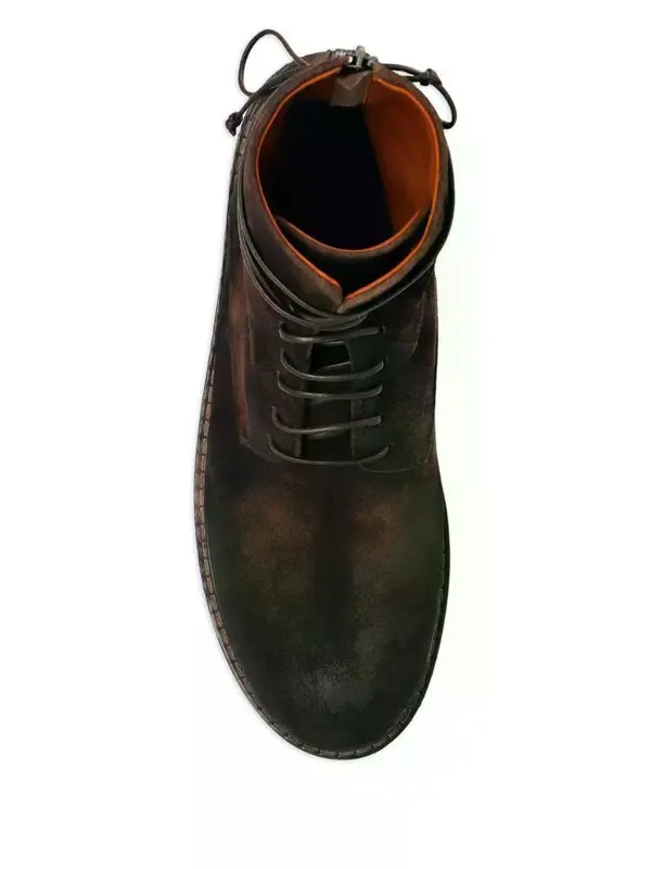Marsèll Suede Lace-up Ankle Boots