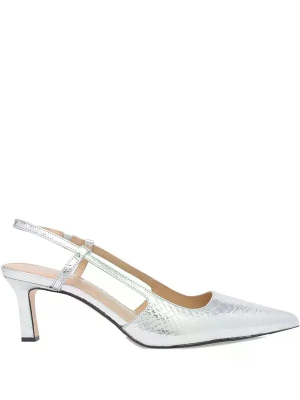 Michael Kors 60mm Leather Slingback Pumps