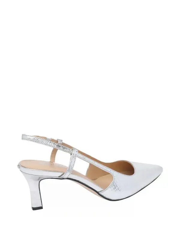 Michael Kors 60mm Leather Slingback Pumps