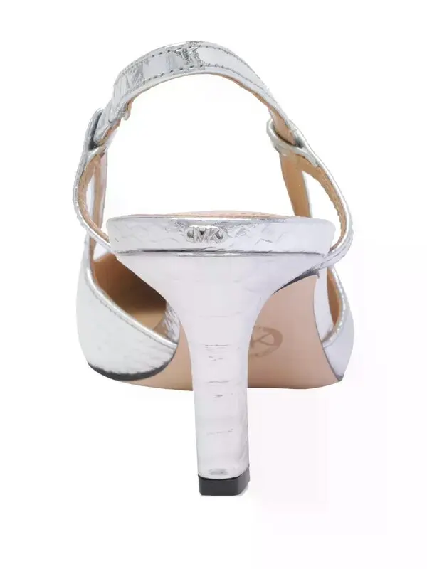 Michael Kors 60mm Leather Slingback Pumps