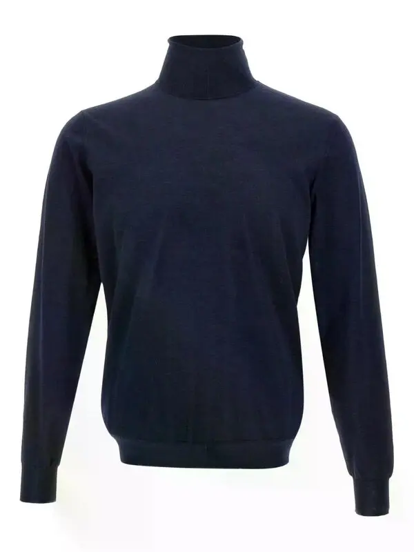 FILIPPO DE LAURENTIIS High-neck Sweater - Blue