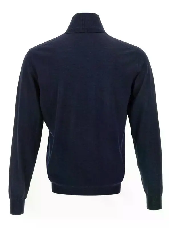 FILIPPO DE LAURENTIIS High-neck Sweater - Blue
