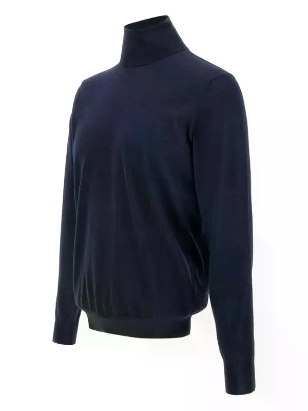 FILIPPO DE LAURENTIIS High-neck Sweater - Blue