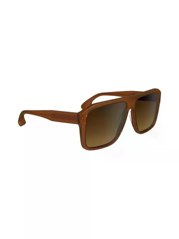 Victoria Beckham Pilot-frame Sunglasses - Brown