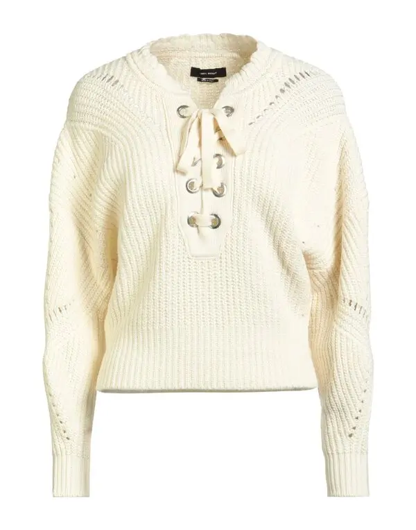 Isabel Marant Étoile Ribbed Knit Sweater - White