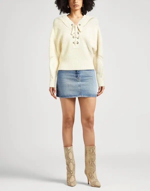 Isabel Marant Étoile Ribbed Knit Sweater - White