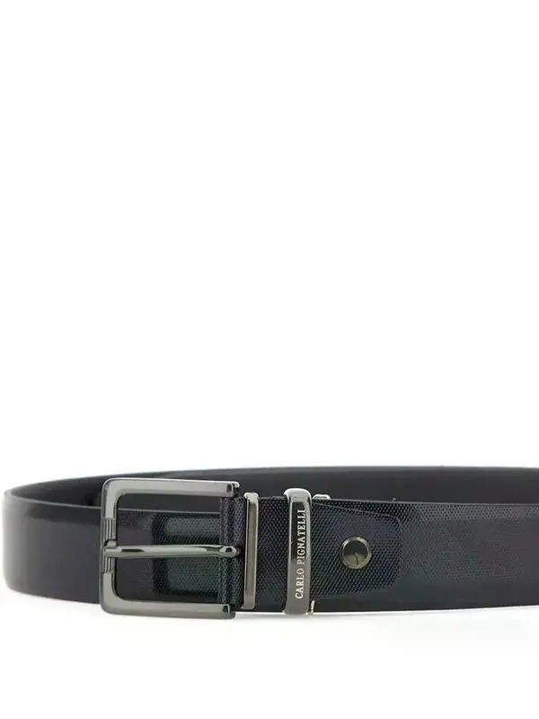 CARLO PIGNATELLI Leather Belt - Blue