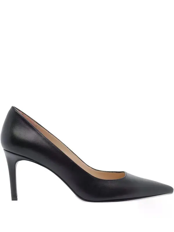 STUART WEITZMAN 75mm Leather Pumps - Black