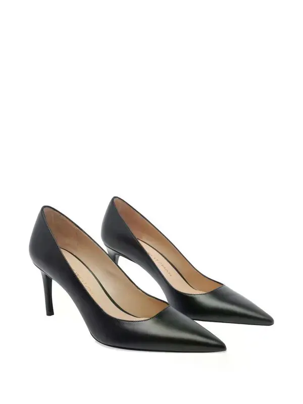 STUART WEITZMAN 75mm Leather Pumps - Black