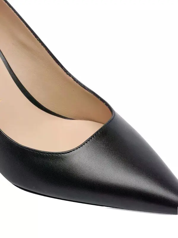 STUART WEITZMAN 75mm Leather Pumps - Black