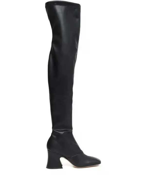 Chloé Leather Over-the-knee Heeled Boots