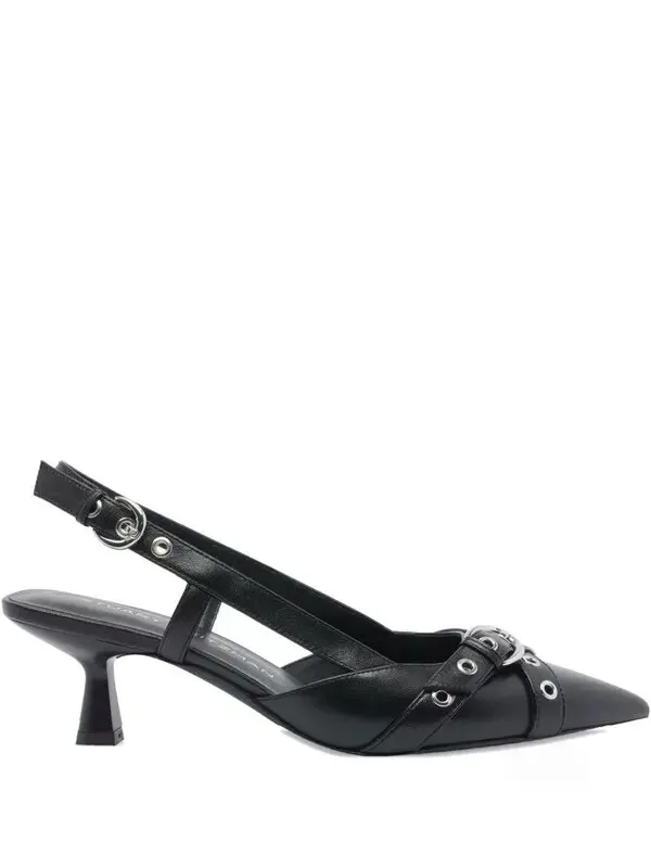 STUART WEITZMAN 50mm Leather Heeled Pumps
