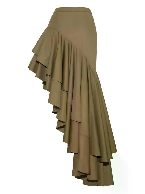 Adam Lippes Cortés Cotton Skirt