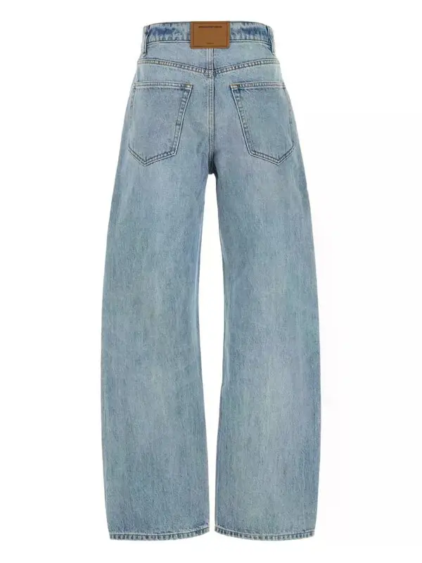 Alexander Wang Logo-patch Jeans