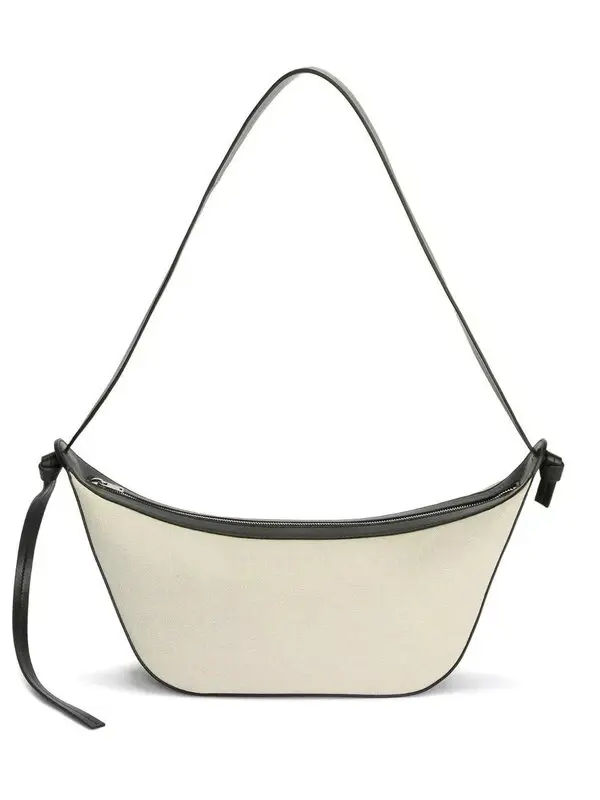 JIL SANDER Medium Knot Shoulder Bag - White