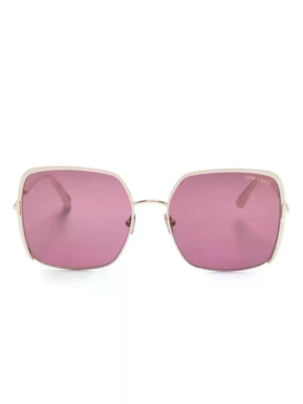 TOM FORD Square-frame Tinted Sunglasses