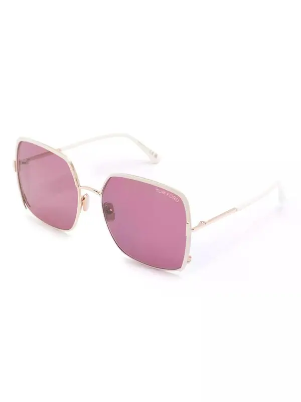 TOM FORD Square-frame Tinted Sunglasses