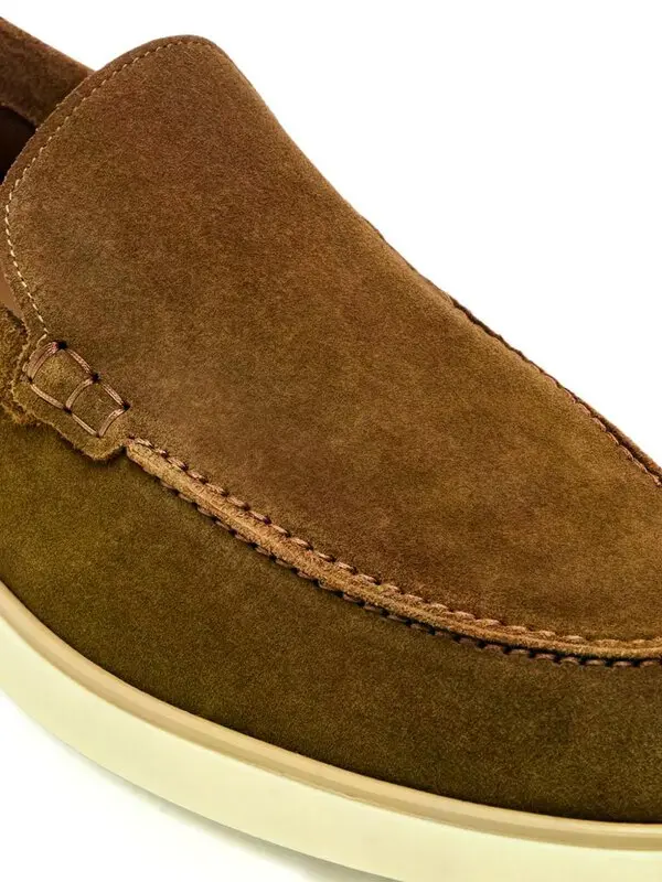 Magnanni Suede Slip-on Loafers