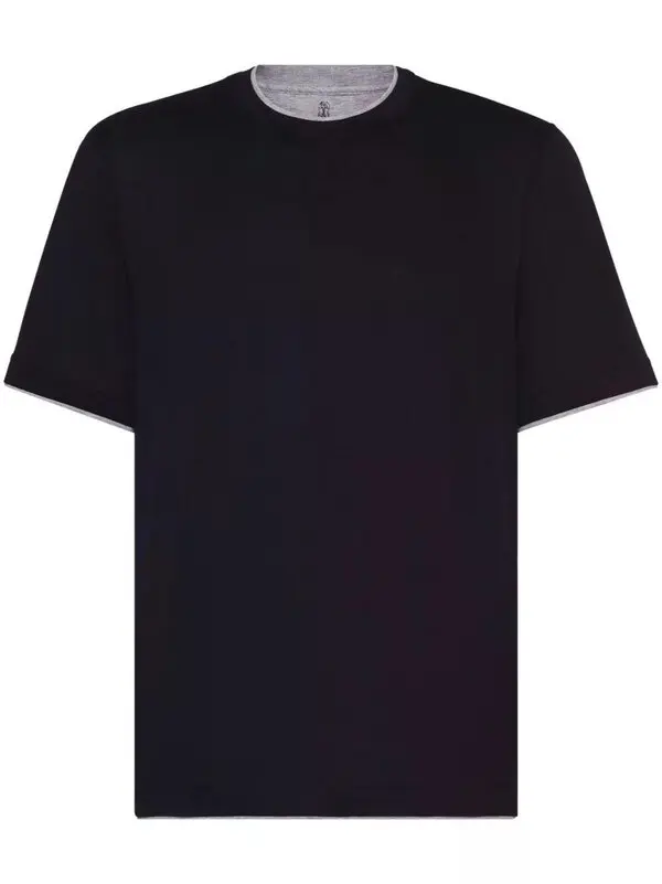 Brunello Cucinelli Layered-detail T-shirt
