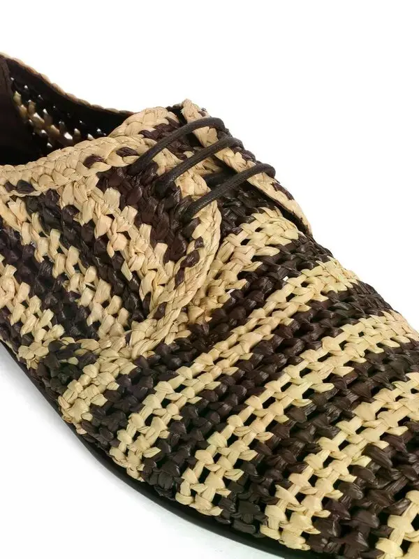 Dolce & Gabbana Woven Derby Shoes