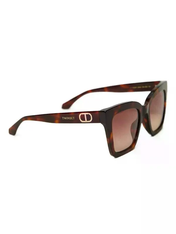 TWINSET Tortoiseshell-effect Sunglasses