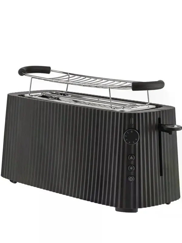 ALESSI Plissé Four-slice Toaster - Black
