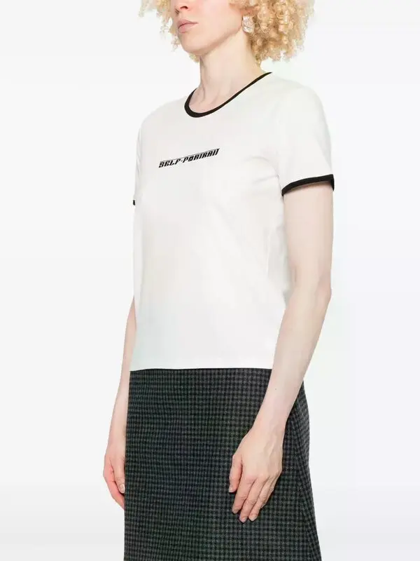 SELF-PORTRAIT Jersey T-shirt