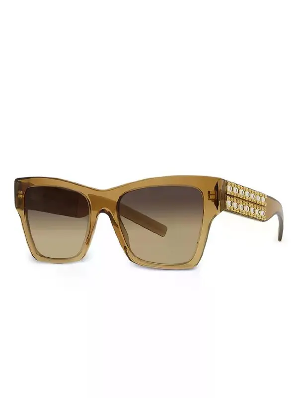 Givenchy Square-frame Sunglasses - Brown