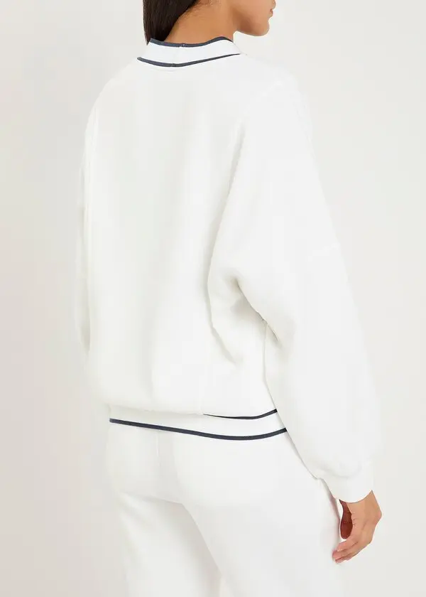 Varley Decker Off Court Stretch-jersey Cardigan