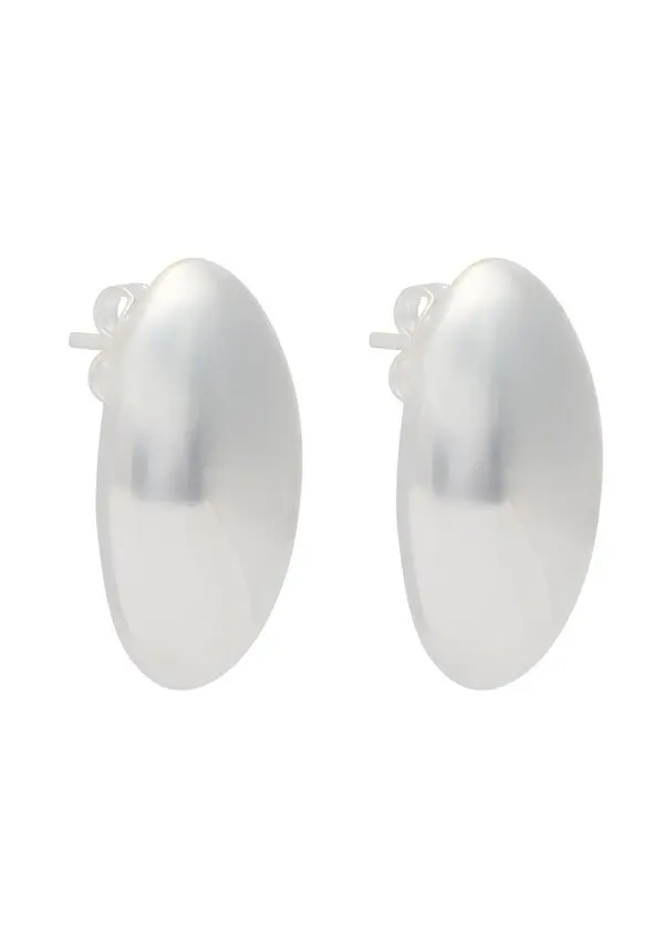 Lié Studio Camille Sterling Stud Earrings - Silver