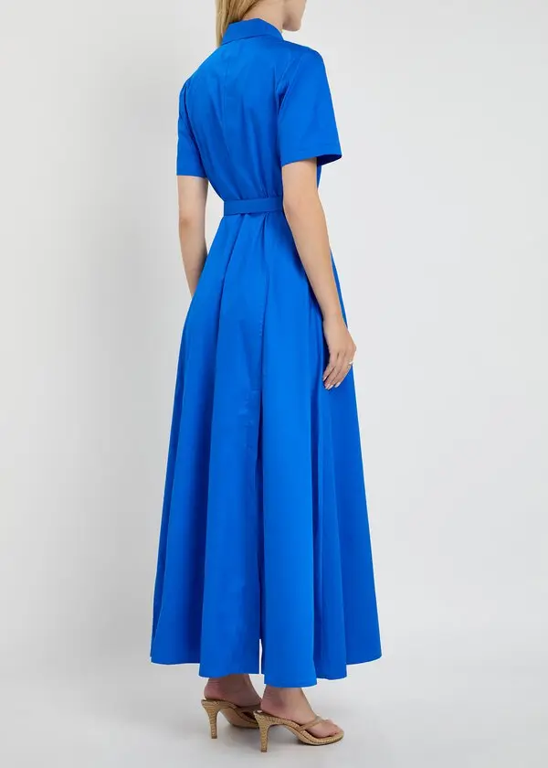 beautiful maxi dress for women Sweet Serenade Blue Floral Maxi Dress - Enchanting Elegance