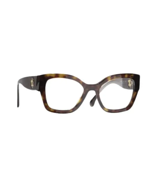 Chanel Butterfly Eyeglasses - Dark Tortoise
